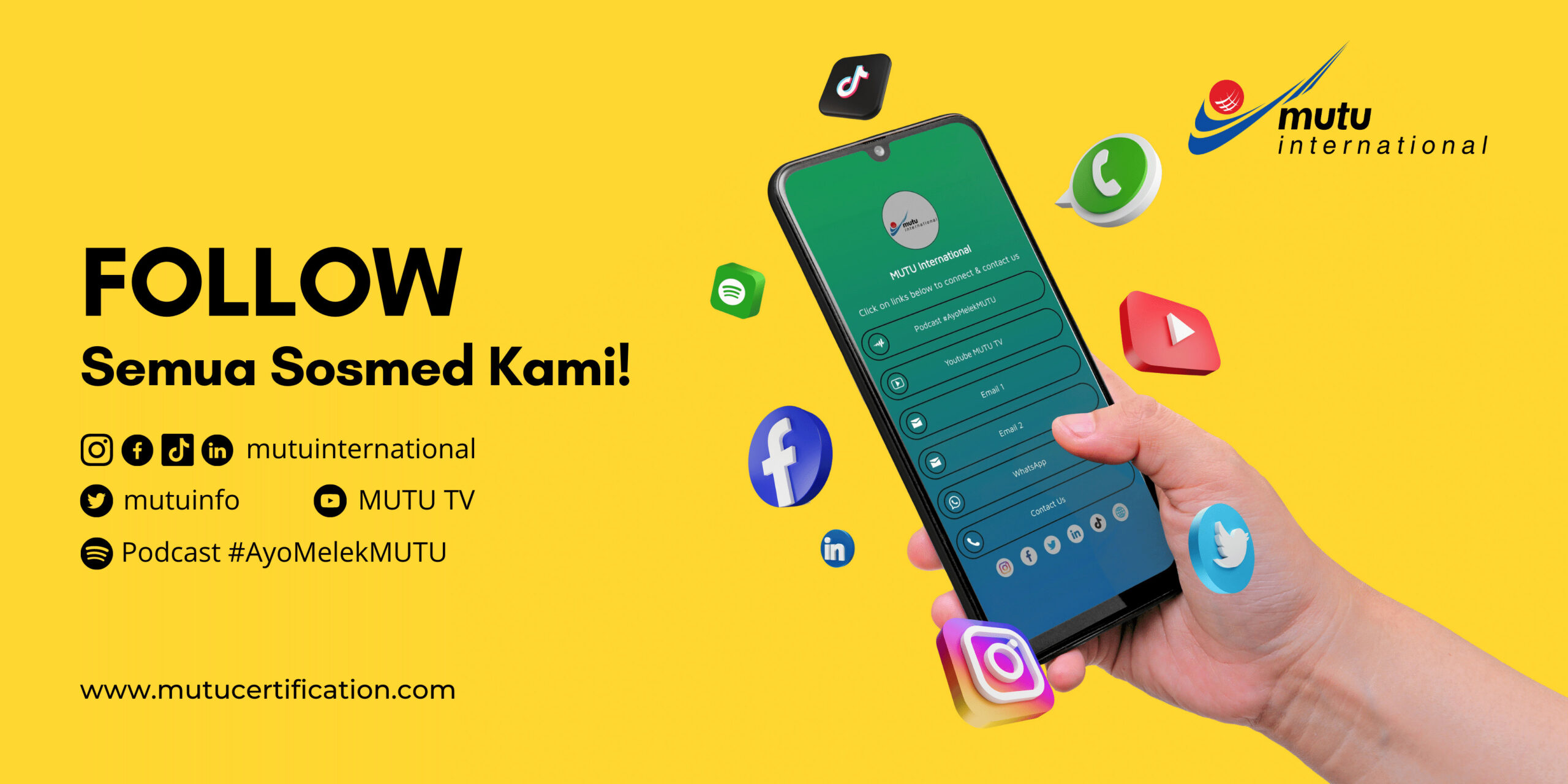 Beranda - MUTU International